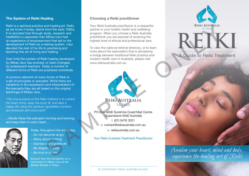 Reiki Australia Brochures – The reliable resource for personal ...